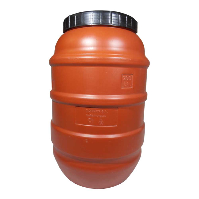 Βαρέλι πλαστικό 200L - Moraitis