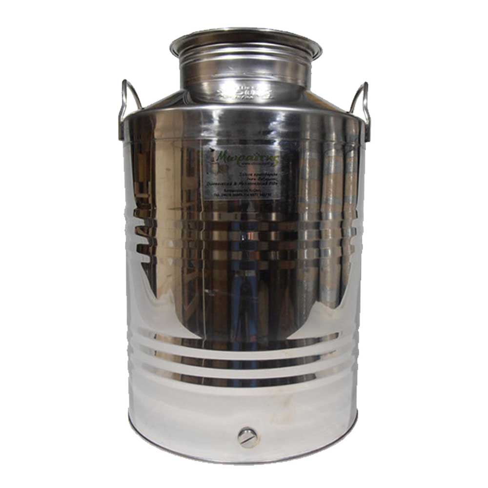 Seamed inox container 100L Quattro Effe - Moraitis